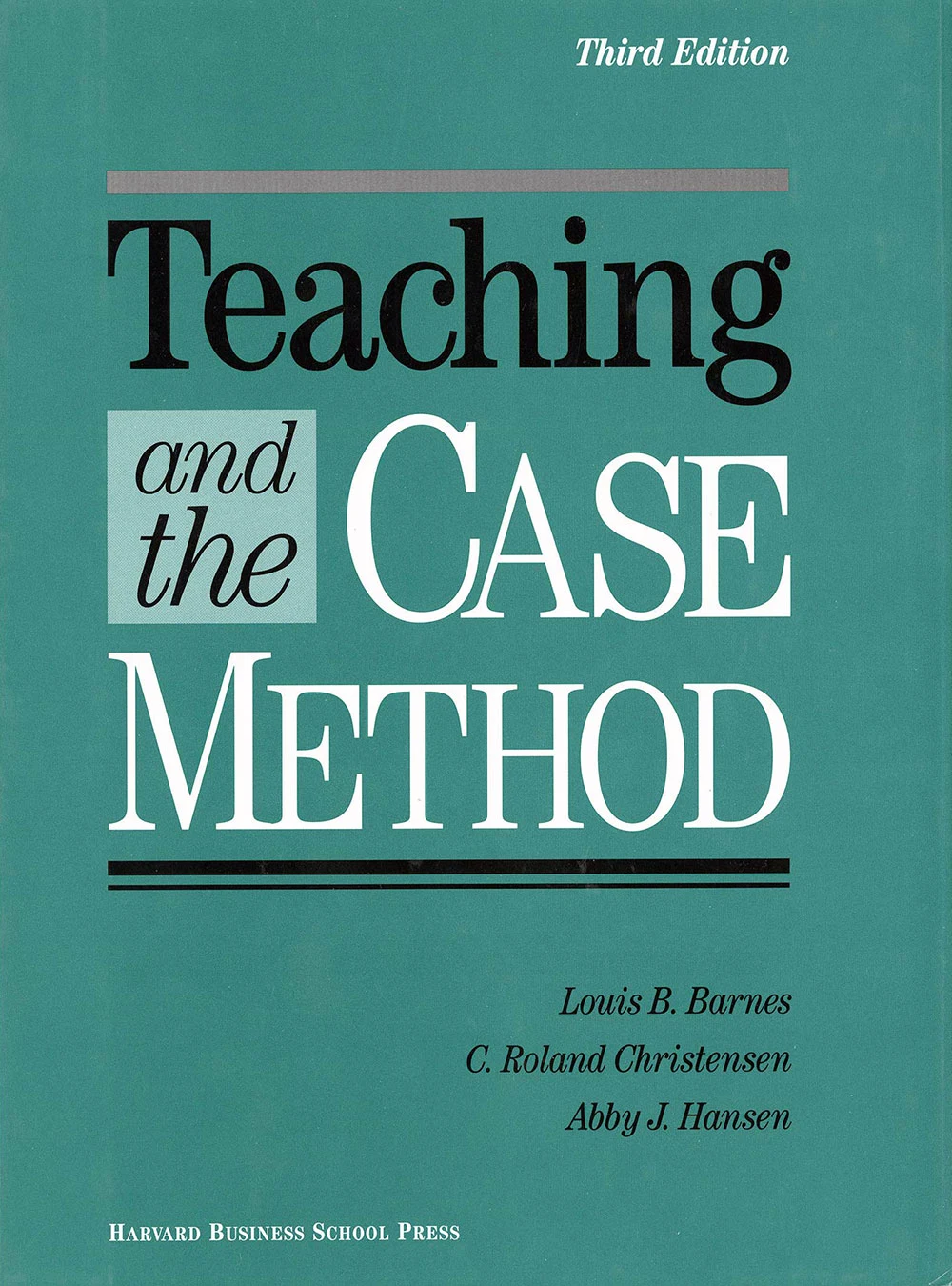 Teaching & The Case Method | Baker Library