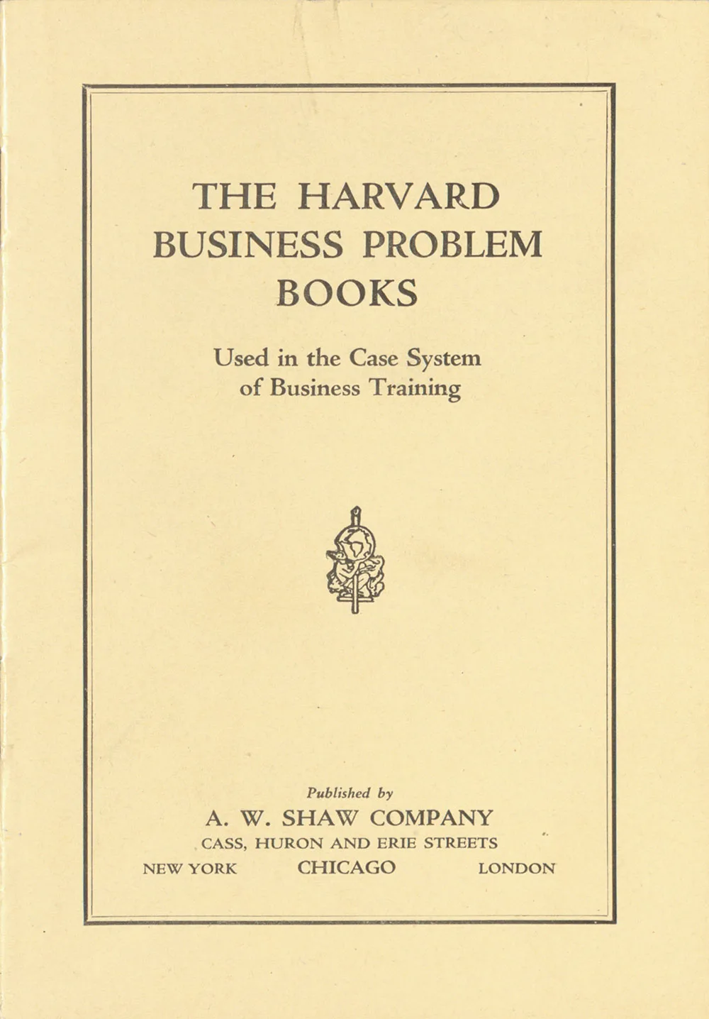 The General Shoe Company, 1921 | Baker Library