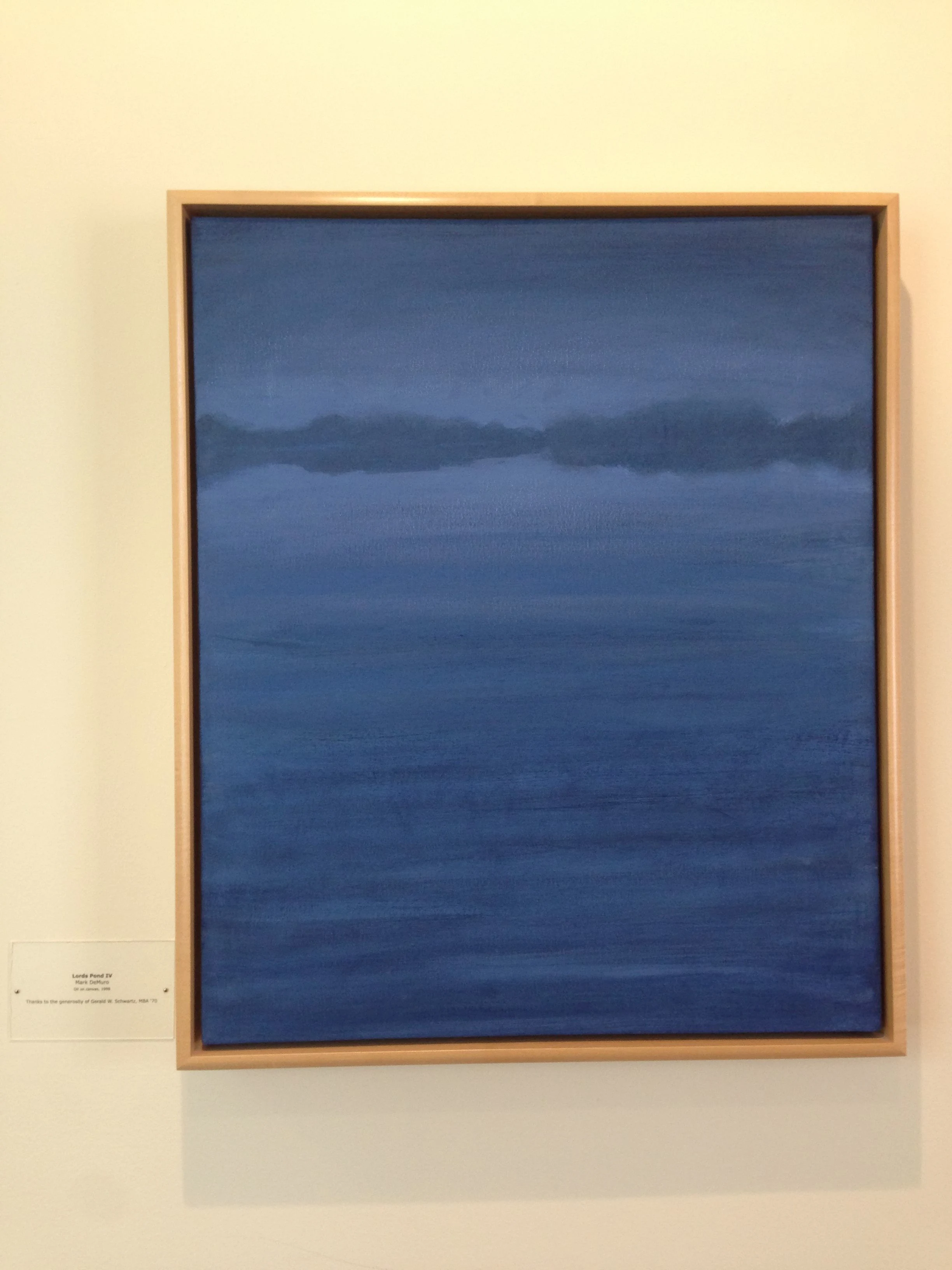 Mark DeMuro Little Lake Painting 1997-1998 | About