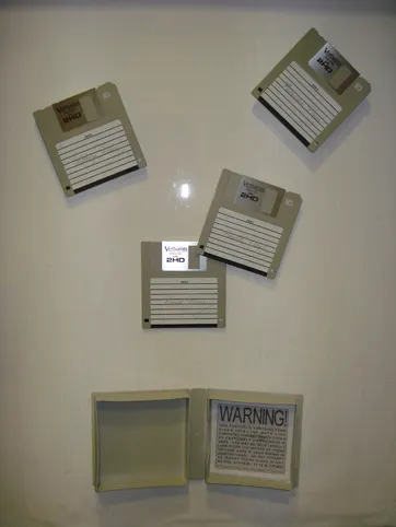 Gregory Green Computer Virus Set (Timid, Kilroy, Intruder, Stealth ...