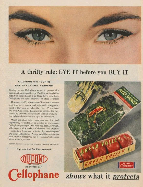 How Cellophane Changed the Way We Shop for Food | Working Knowledge