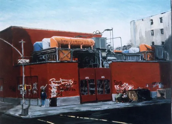 James Romberger The Con Ed Building 1990 | About