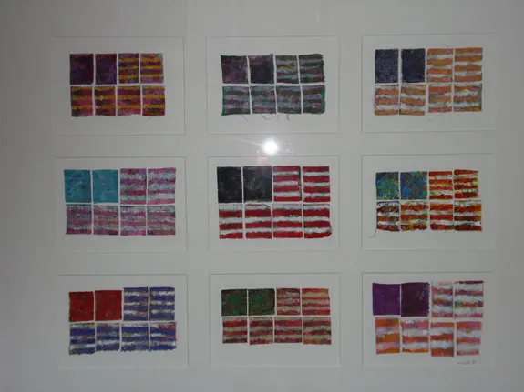 Daniel Aronstein Flag Series 2000 | About