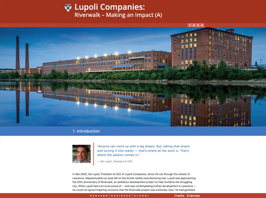 Lupoli Companies: Riverwalk – Making an Impact | Information Technology