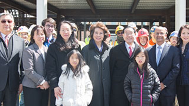 Harvard Business School “Topping Off” of the Ruth Mulan Chu Chao Center ...